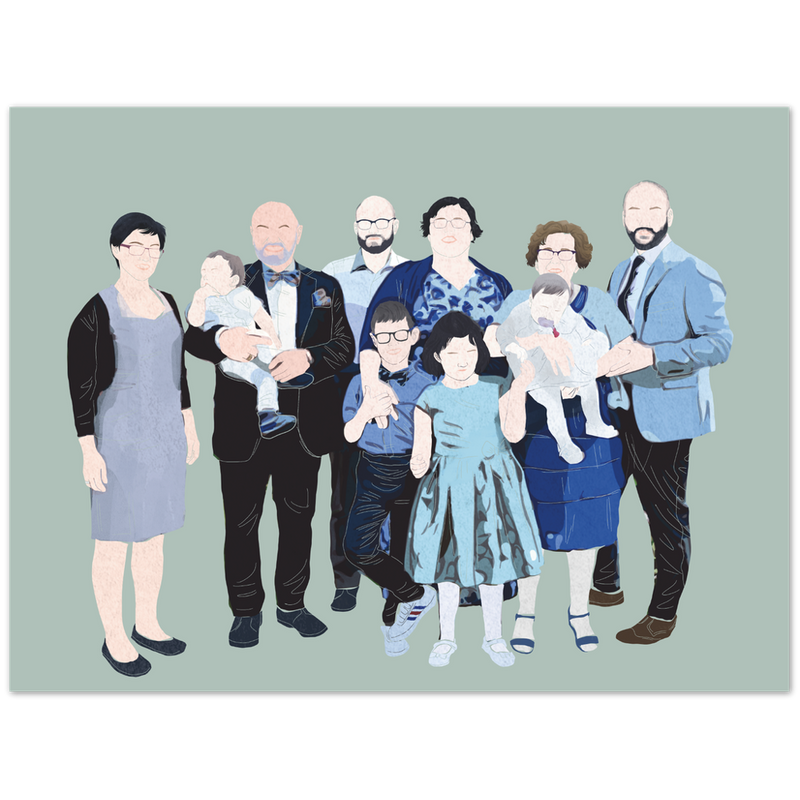 Custom Group Portrait Prints